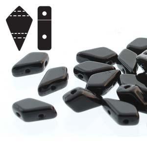 Kite Bead - Jet 9x5mm, 10 gram för Smyckestillverkning – Hilmas Pyssel