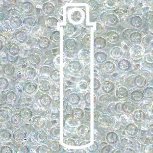 Miyuki Spacer - Clear Transparent Rainbow 2.2x1mm – Hilmas Pyssel
