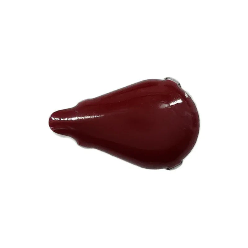 Slider 2-hål - Droppe Röd 8x13mm 2-pack – Hilmas Pyssel